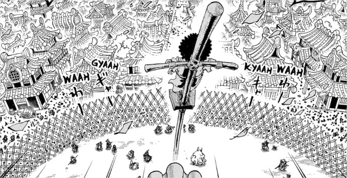 One Piece 942, un discurso antes de morir - Las cosas que nos hacen felices