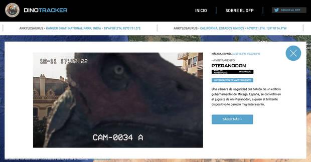 Jurassic World Dominion lanza la web Dinotracker.com - Las cosas que ...