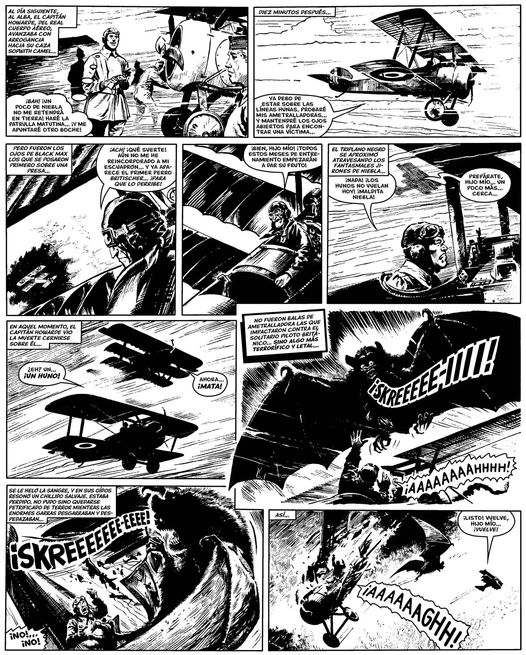 Reseña de Black Max, tomos 1 y 2. Dolmen editorial. El terror del ...