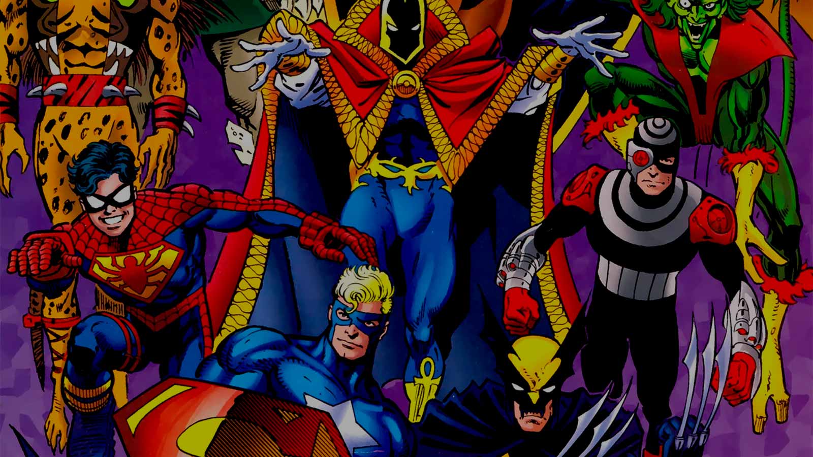 Marvel y DC reeditan para este 2024 sus enfrentamientos y la línea Amalgam en dos tomos - Las ...